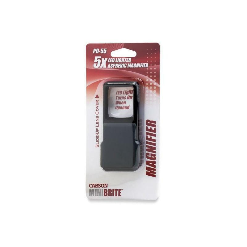 Carson MiniBright 5x Pocket Magnifier – ScopeUout NZ